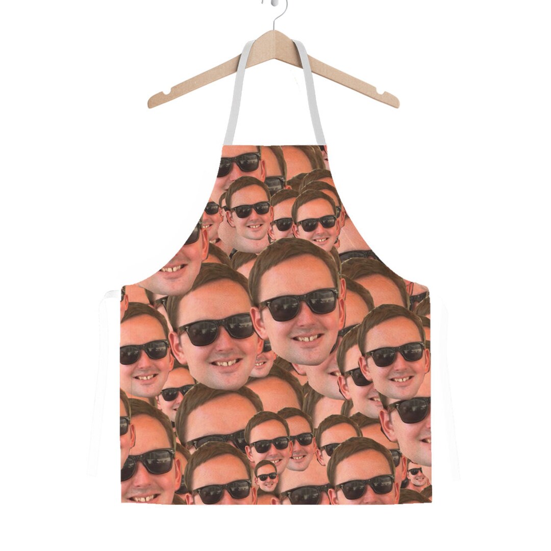 Your Face Custom Adult Apron - Etsy