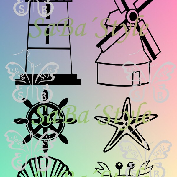 Plotterdatei maritim - Etsy.de