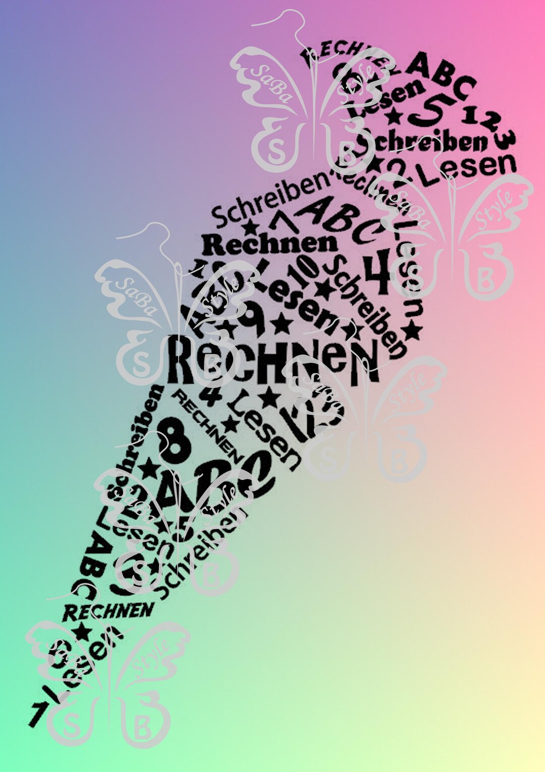 Plotter File school Bag - Etsy