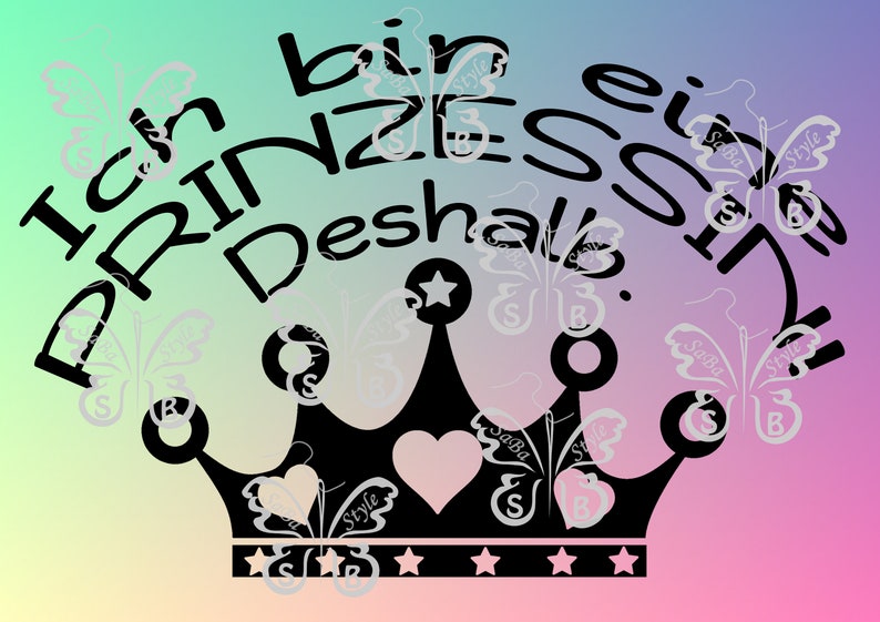 Plotterdatei "Prinzessin 4" - Etsy.de