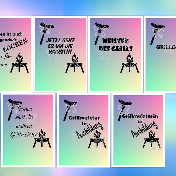 Plotterdatei grill - Etsy.de