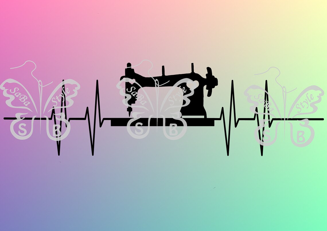 Plotterdatei Herzschlag-NähMa - Etsy Schweiz