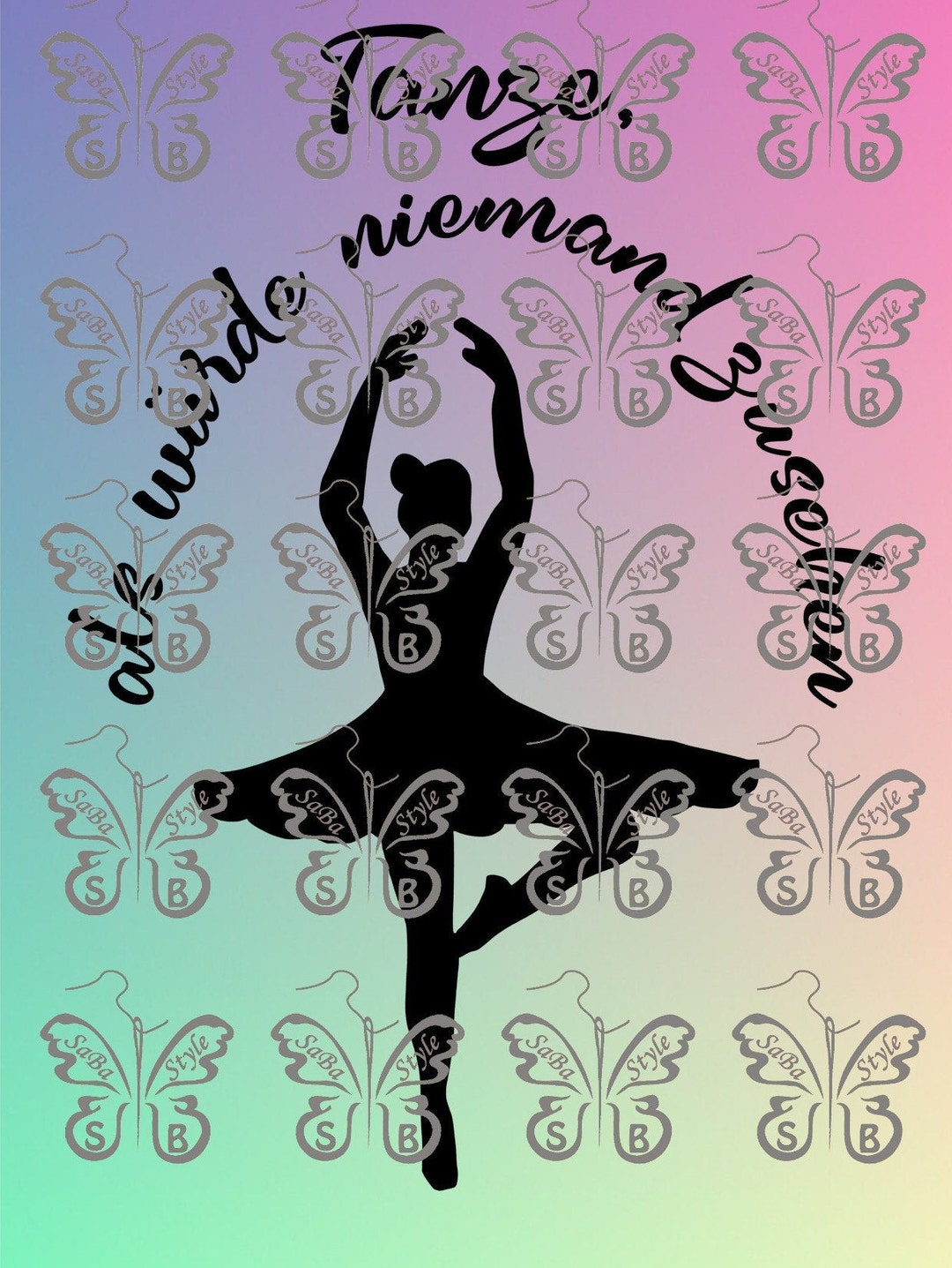Plotterdatei "Tanzen" - Etsy.de