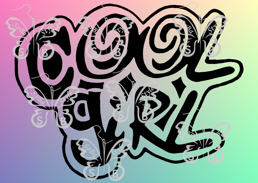 Cool Girl Plotter File - Etsy