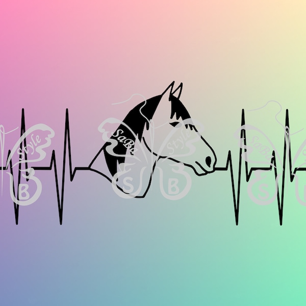 Plotterdatei pferd - Etsy.de