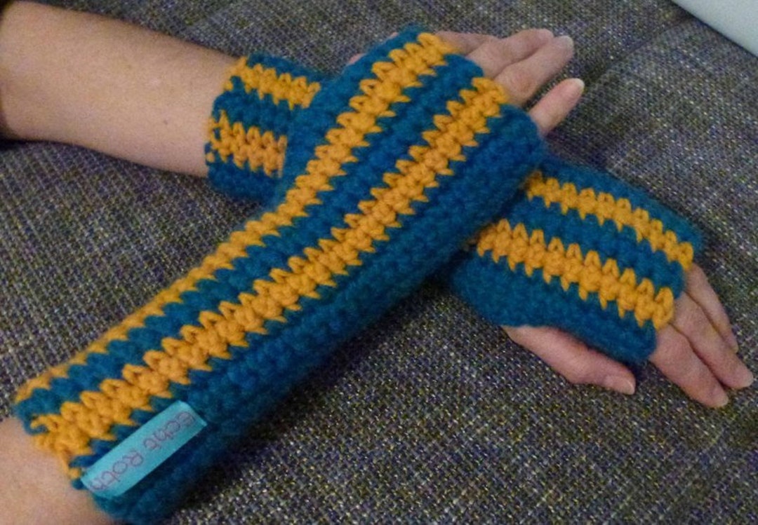 Emma Arm Cuffs Pulse Warmer Hand Warmers - Etsy