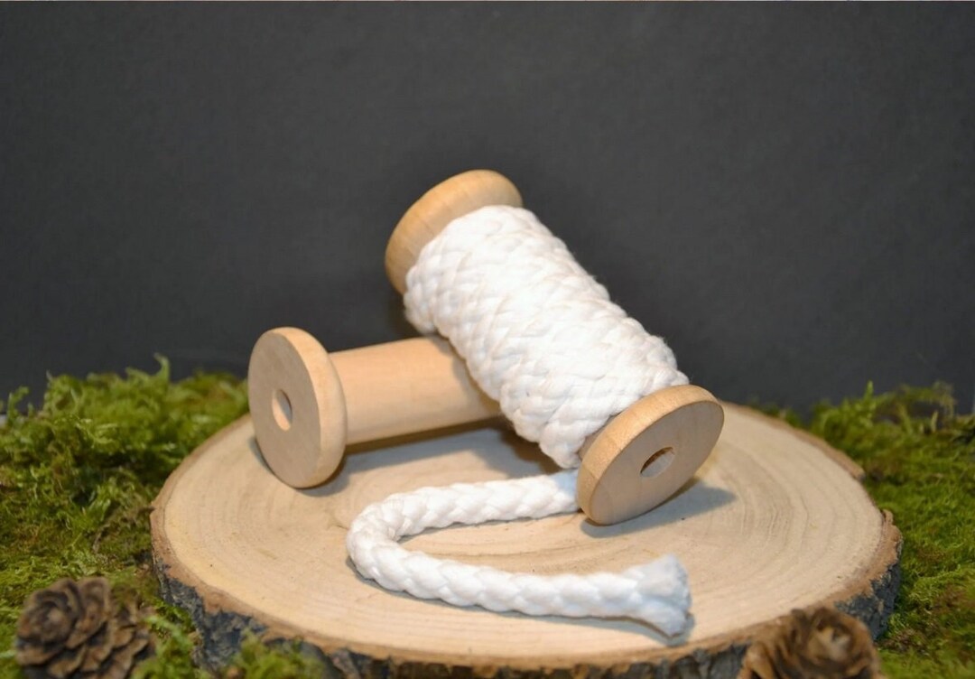 BW Cord Thick White 1 Cm Round - Etsy