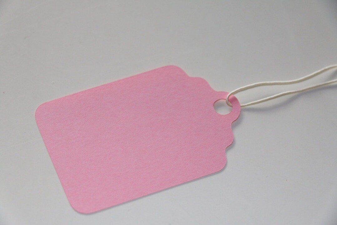 Paper Labels Tags Color Selectable - Etsy