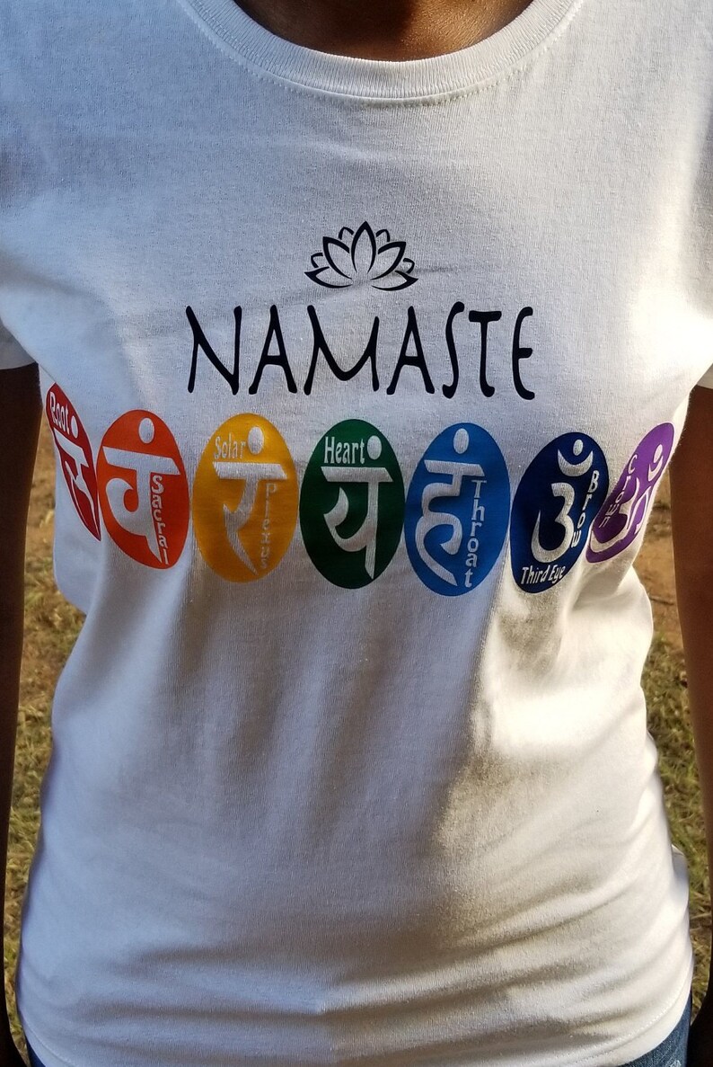 Chakra T-shirts, Chakras, Meditation, Yoga, Yoga T-shirts - Etsy