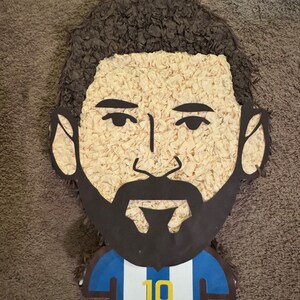 Soccer Player Piñata, Messi Birthday Party. - Etsy