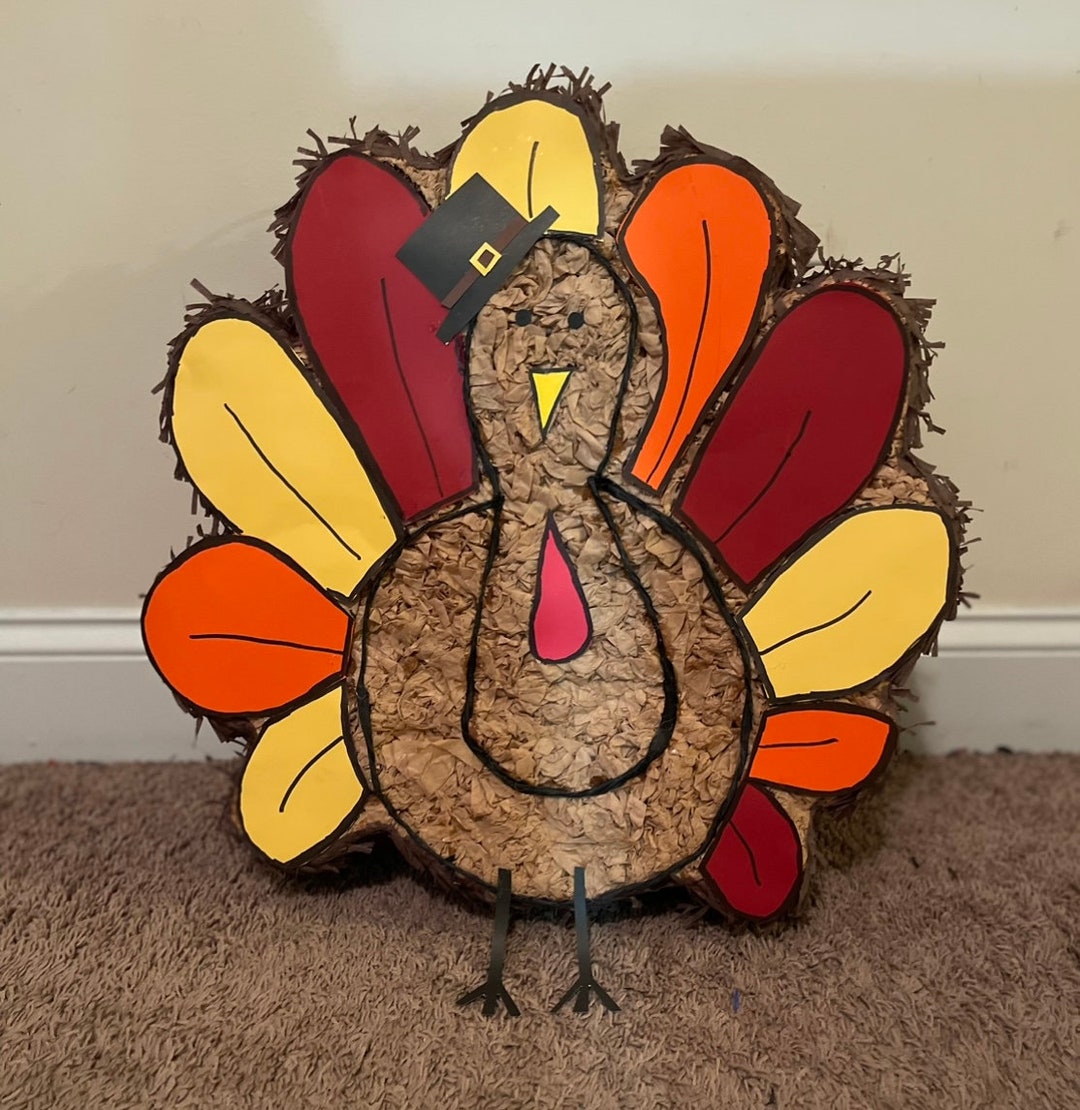 Turkey Pinata Thanksgiving Pinata - Etsy