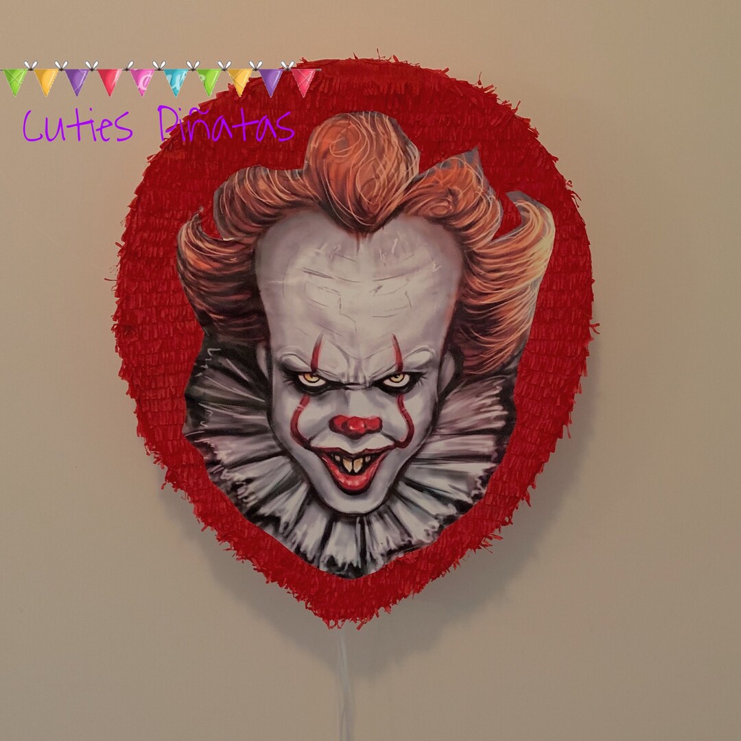 Halloween Inspired Piñata, Scary Clown Pirata, Halloween Theme Party ...