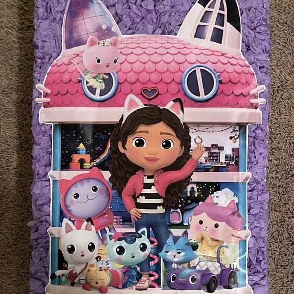 Gabby’s Dollhouse Pinata - Etsy