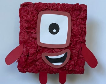 Numberblocks Pinata - Etsy Canada