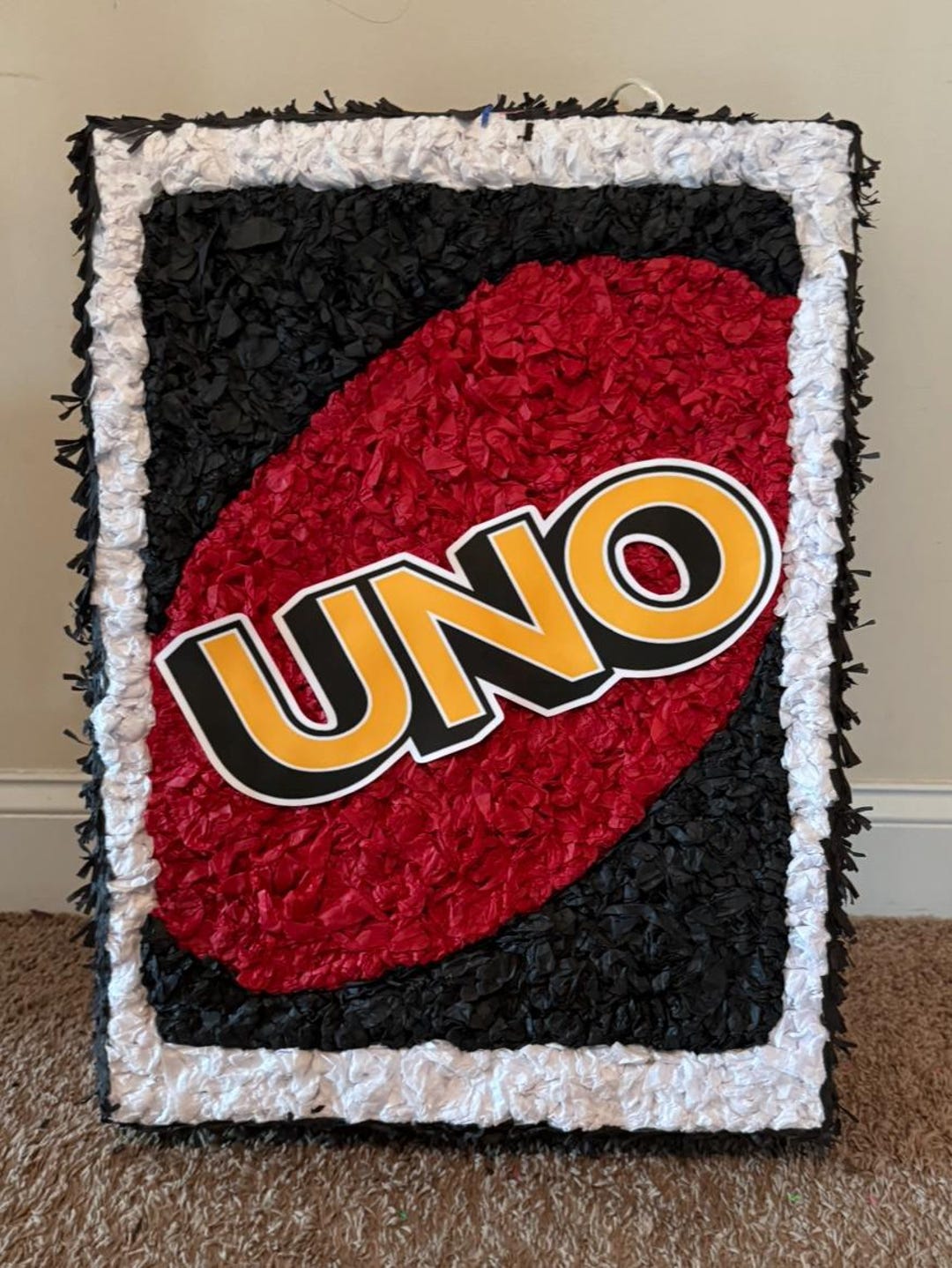 Uno Pinata, Uno Game Party - Etsy