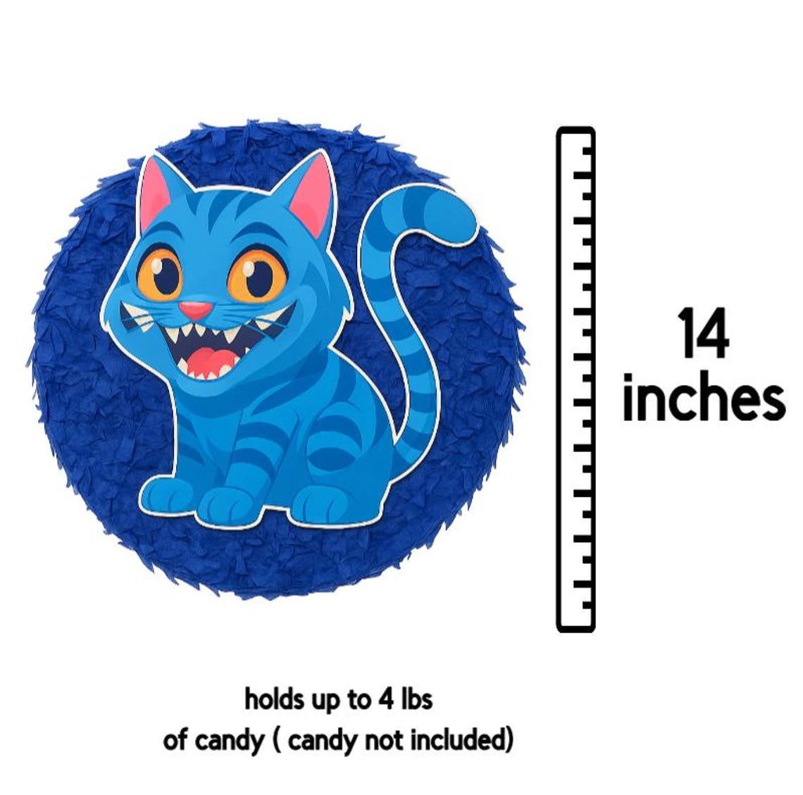 K Pop Inspired Demon Hunted Tiger Pinata, K Pop Birthday Piñata, Small ...