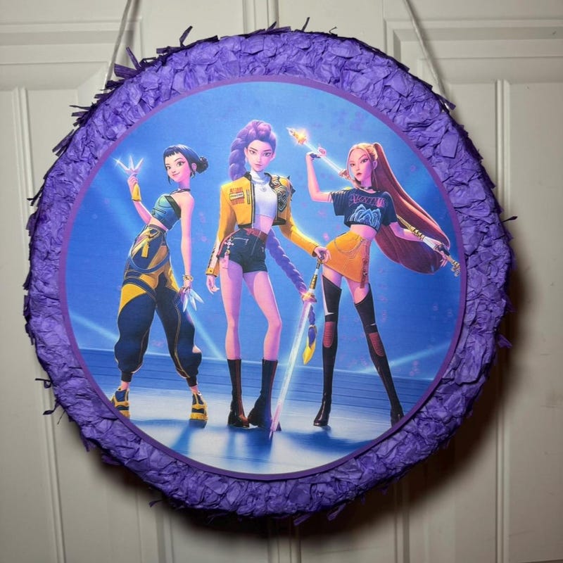 Pinata Kpop Demon Hunters - Etsy Canada