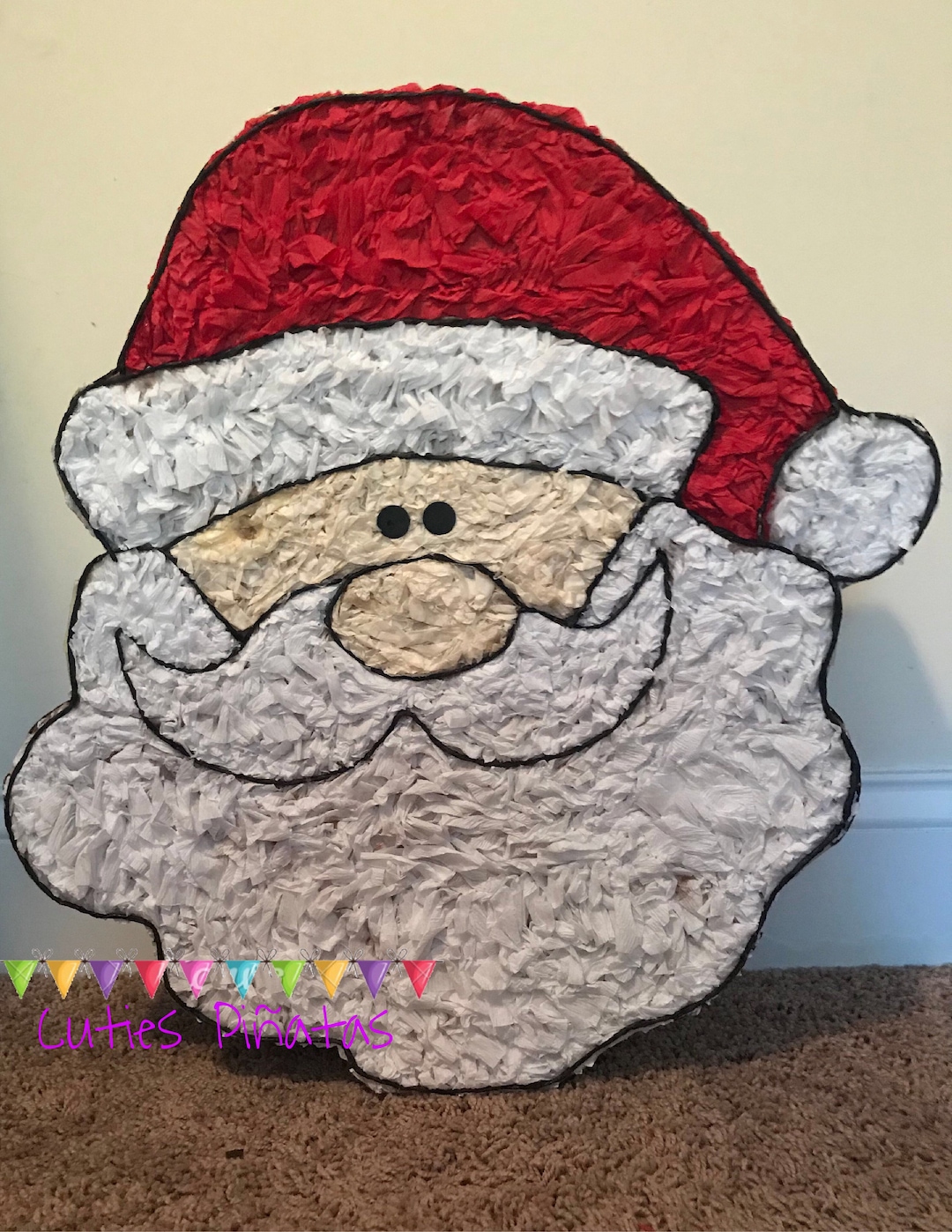 Santa Claus Christmas Theme Pinata - Etsy
