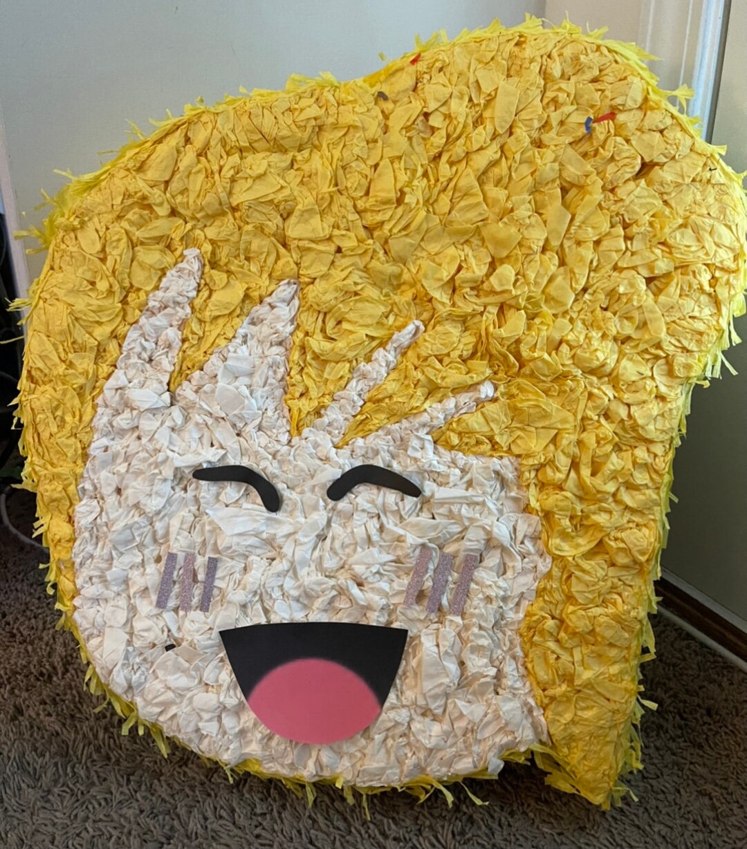 Piñata de niña Roblox, fiesta temática de niña Roblox, suministros para ...