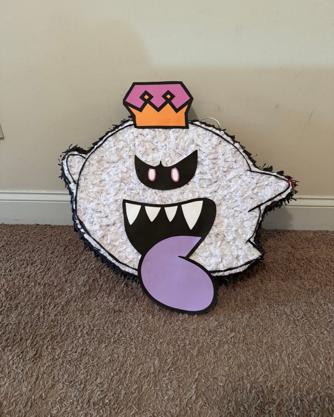 King Boo Piñata, Luigi's Mansion Birthday Party - Etsy