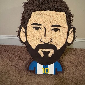 Soccer Player Piñata, Messi Birthday Party. - Etsy