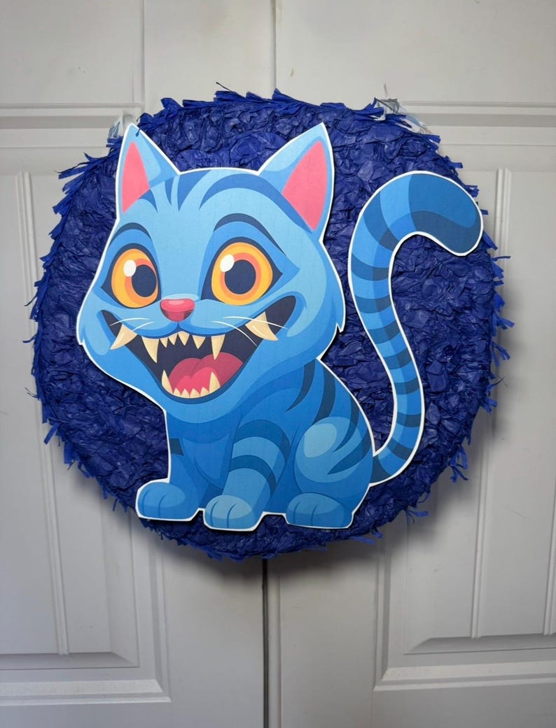 K Pop Inspired Demon Hunted Tiger Pinata, K Pop Birthday Piñata, Small ...