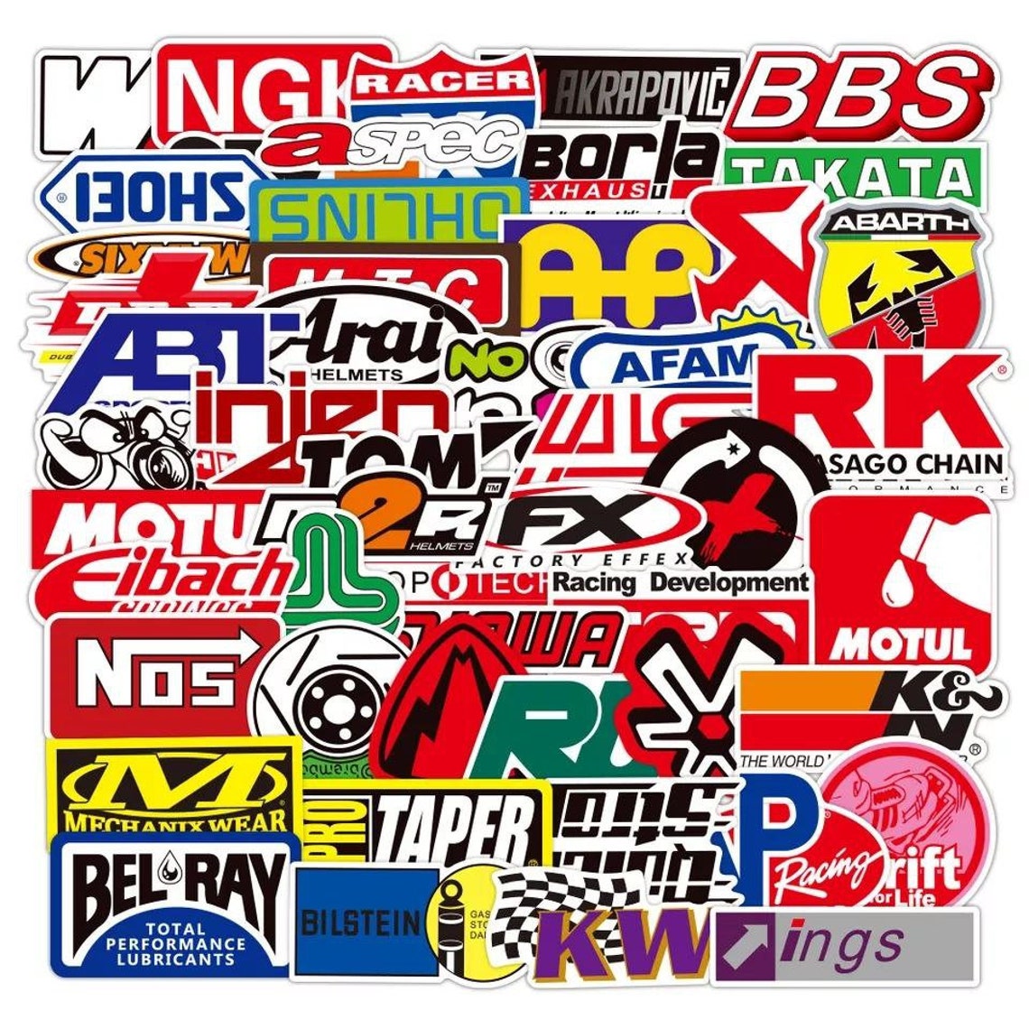 Graffiti JDM Racing Car Modification Stickers DIY Motorcycle - Etsy