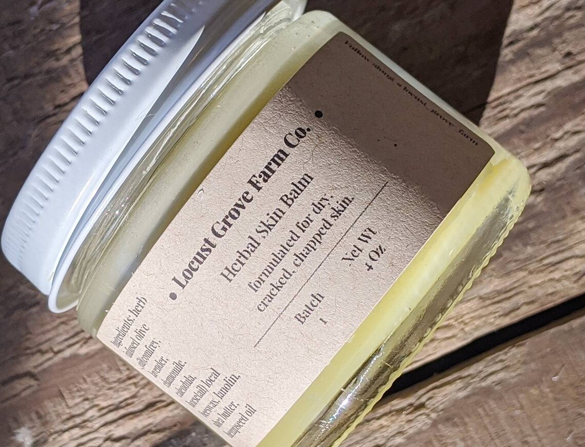Herbal Skin Balm A Must Have for Dry Chapped Skin and New | Etsy