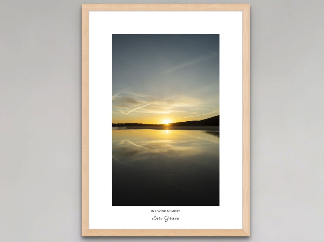 In Loving Memory - Baby Loss Remembrance Sky Print - Personalised Child ...