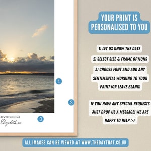 In Loving Memory - Baby Loss Remembrance Sky Print - Personalised Child ...