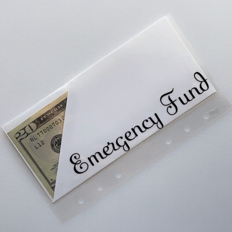 Zipper Cash Envelopes - Etsy