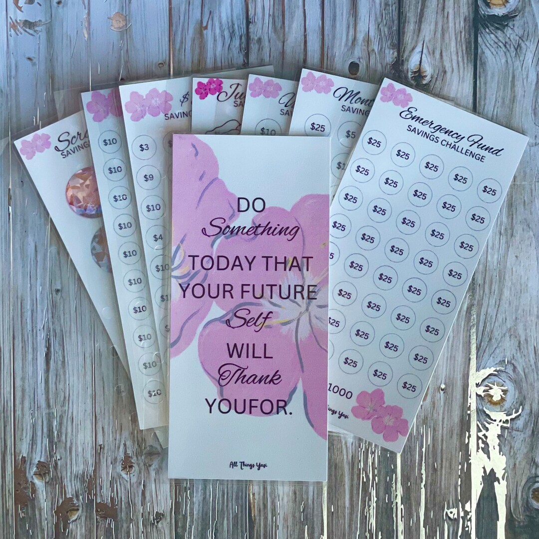 Basic Savings Challenge Bundle - Etsy