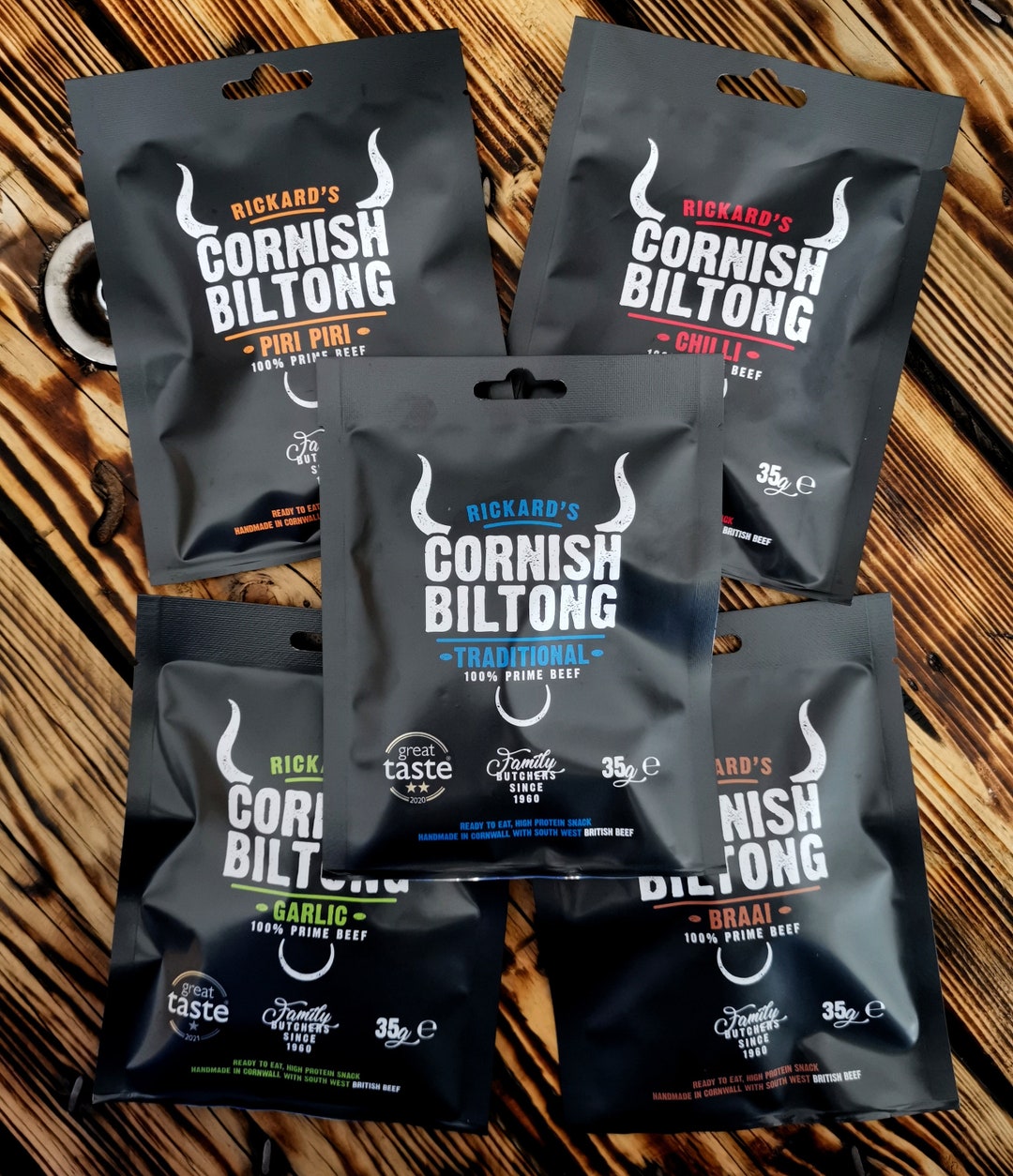 Biltong Mix 5 X 35g - Etsy UK