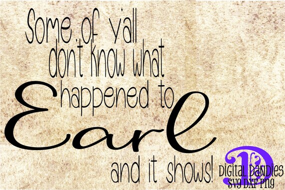 Earl SVG PNG DXF | Etsy