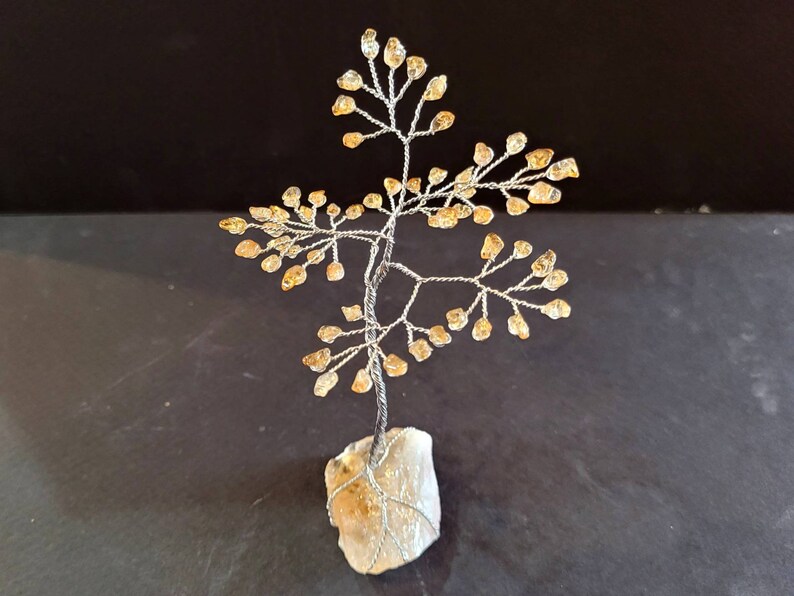 Citrine Crystal Gem Tree November Birthstone - Etsy