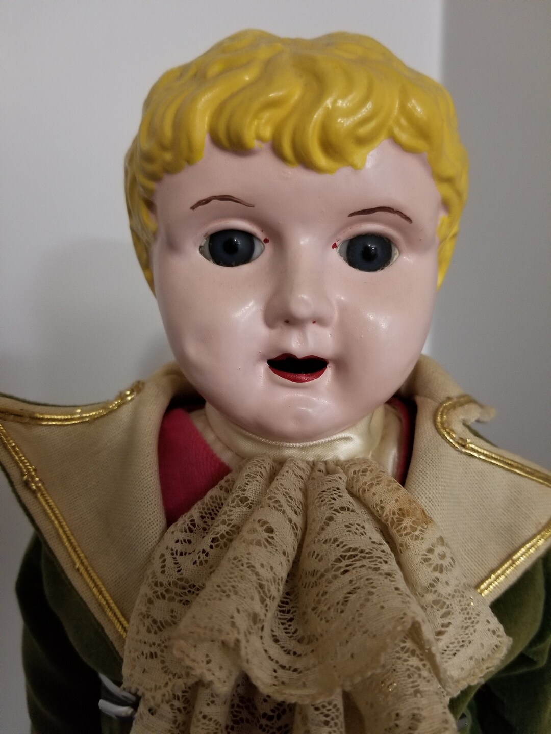 Minerva Tin Head Doll - Etsy