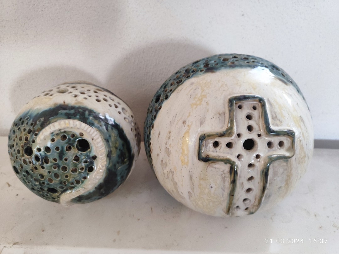 Grave Spheres, Outdoor, Winter-proof, Stoneware, Handmade, Unique ...