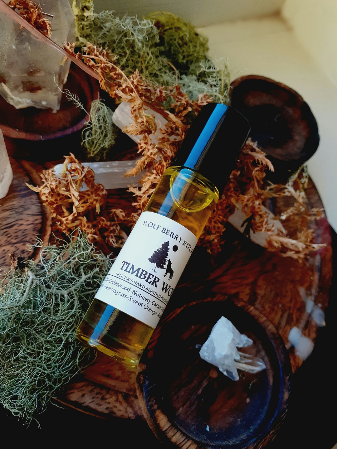 Timber Wolf Perfume Oil 10ml Roll on Oil Wild and Grounding Witchcraft ...