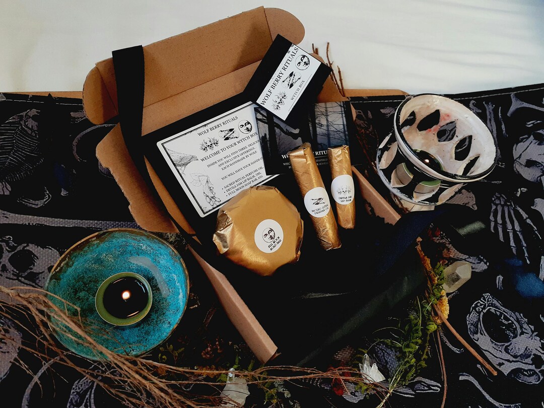WYTCH BOX: Handmade Perfume Oil, Lip Balm & Soap Gift Set - Etsy