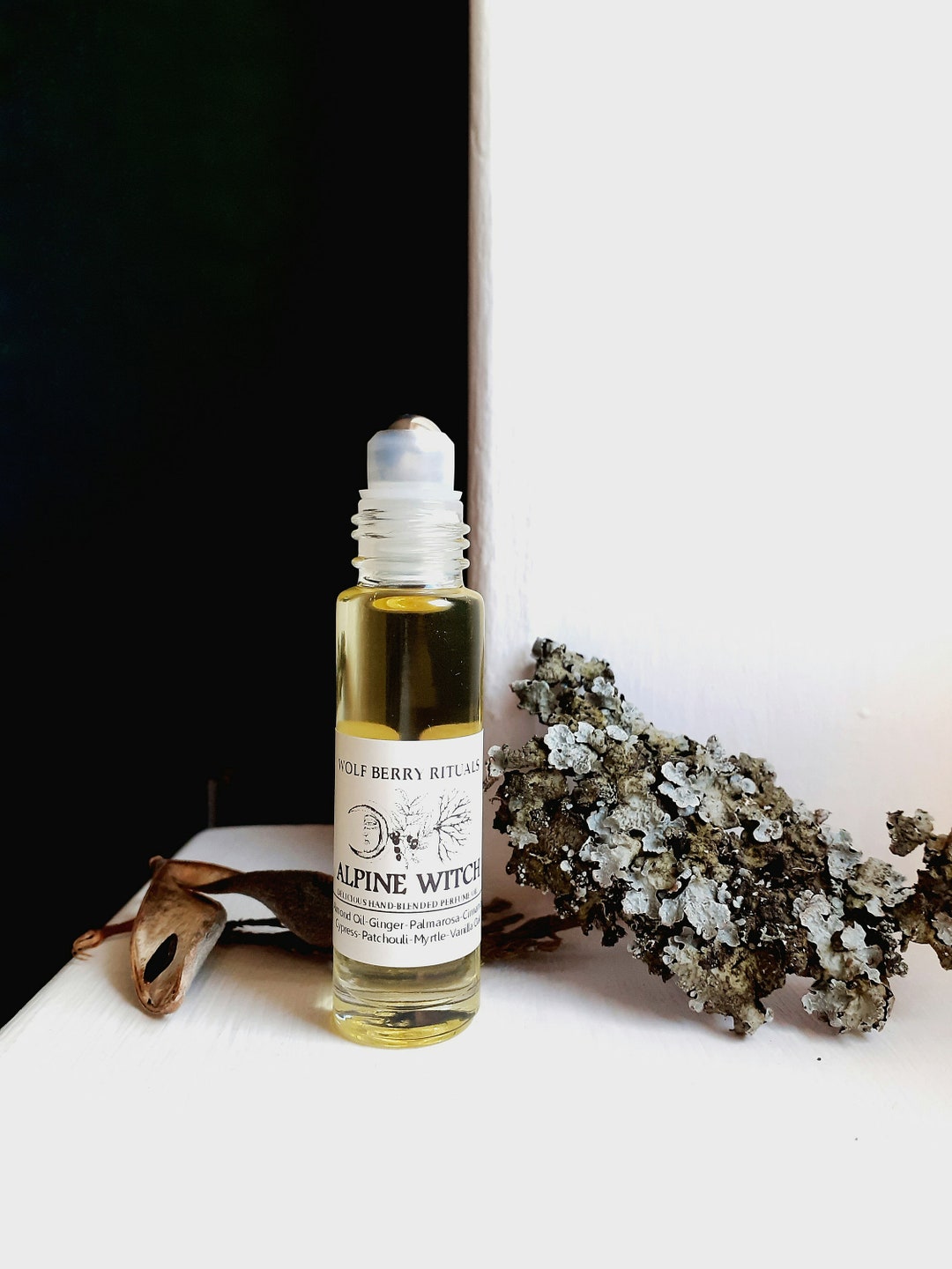 Alpine Witch Perfume Oil: Earthy and Spicy Scent, Witchy Fragrances - Etsy