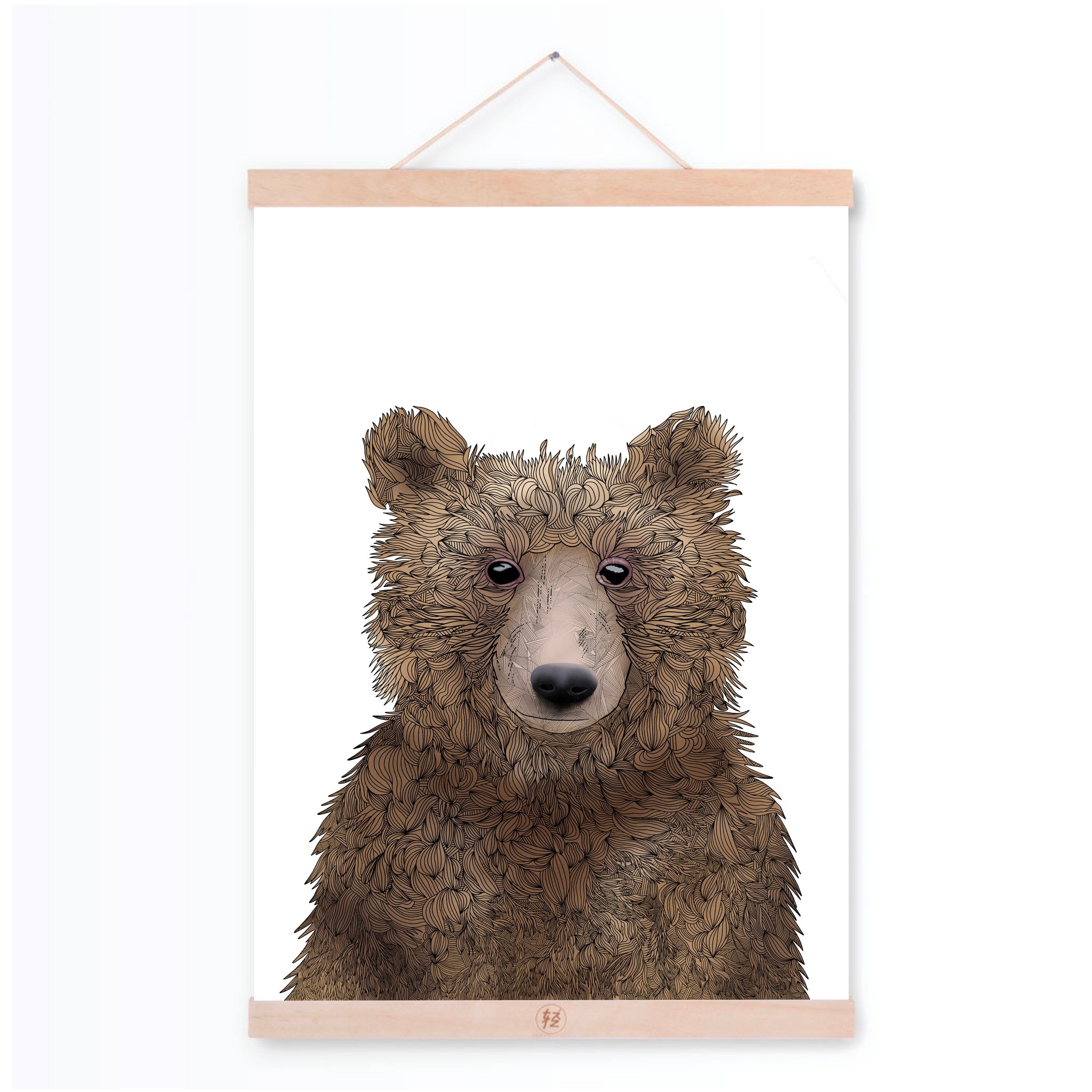Bear Print Bear Hug Print Bear Art Animal Print - Etsy UK