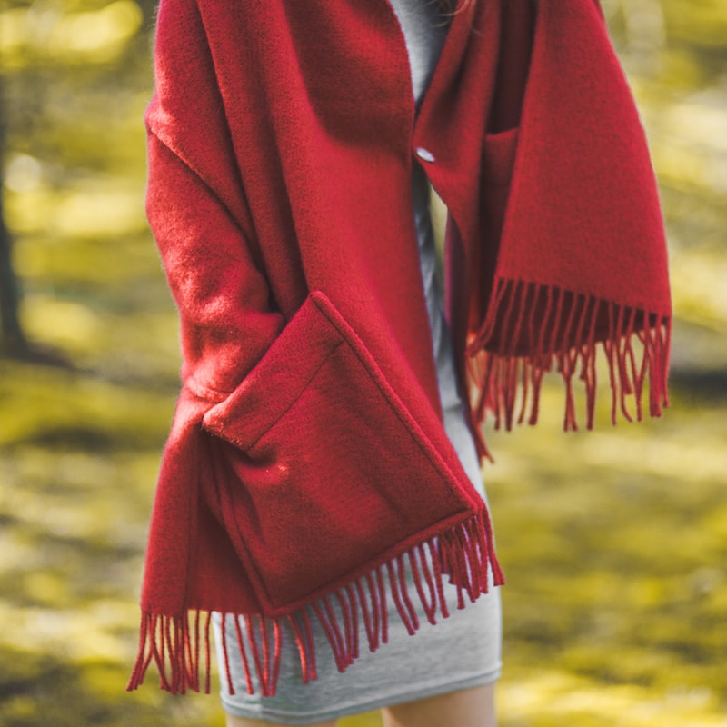 Fleece Shawl Pattern - Etsy