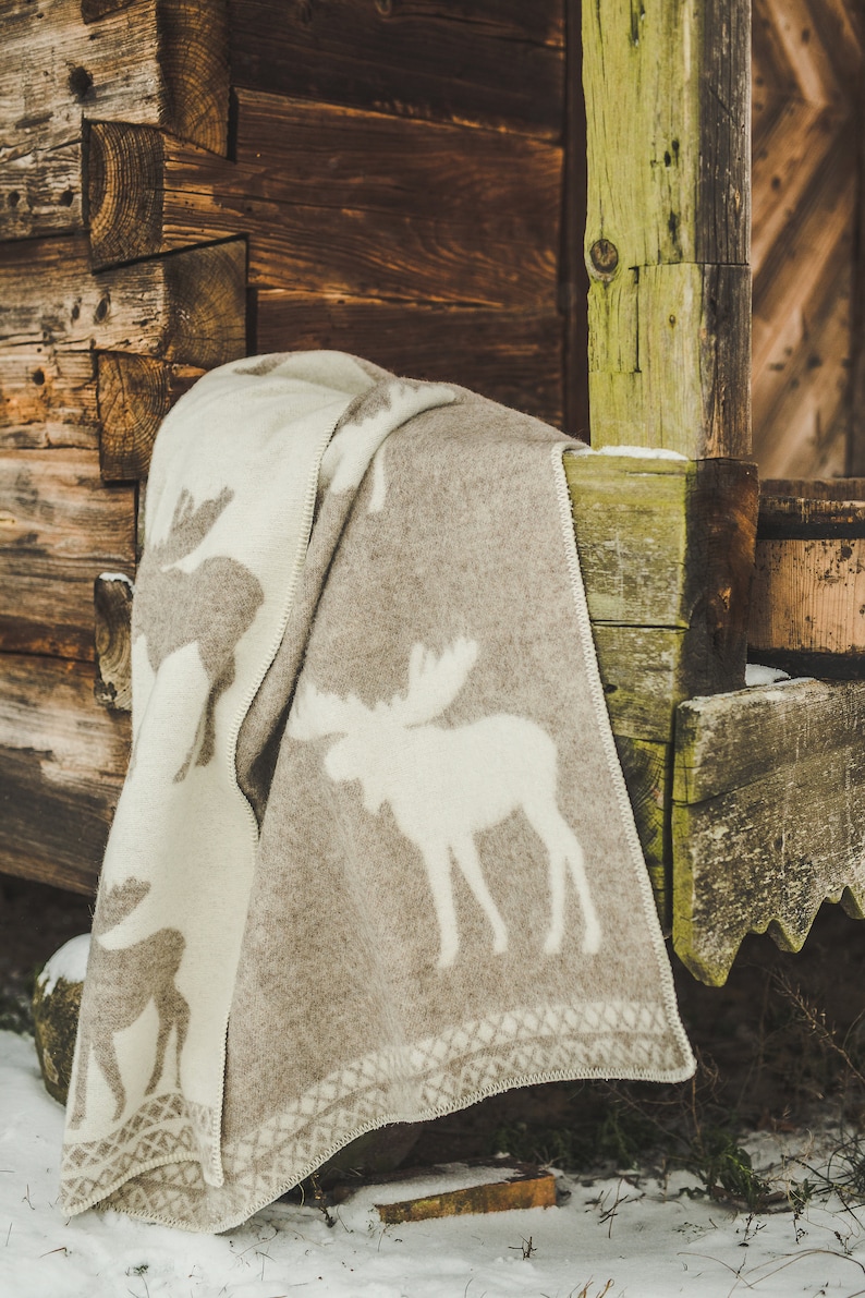 Multiple Colors Wool Blanket Natural New Zealand Wool 130x200cm, Double ...