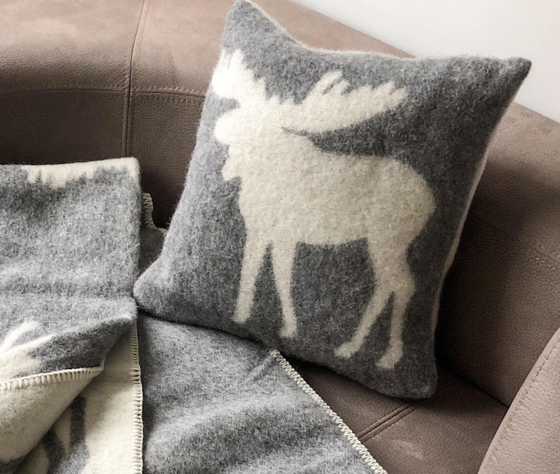 Multiple Colors 40x40 cm Pillow Cushion Natural Wool New | Etsy