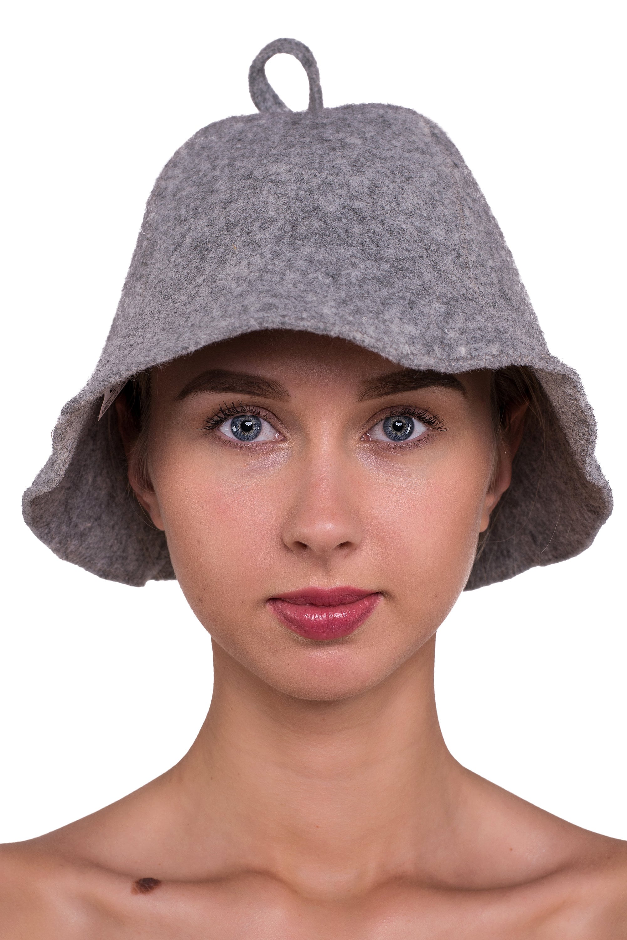 Sauna Hat Natural Wool With Hook Great Gift the Highest | Etsy