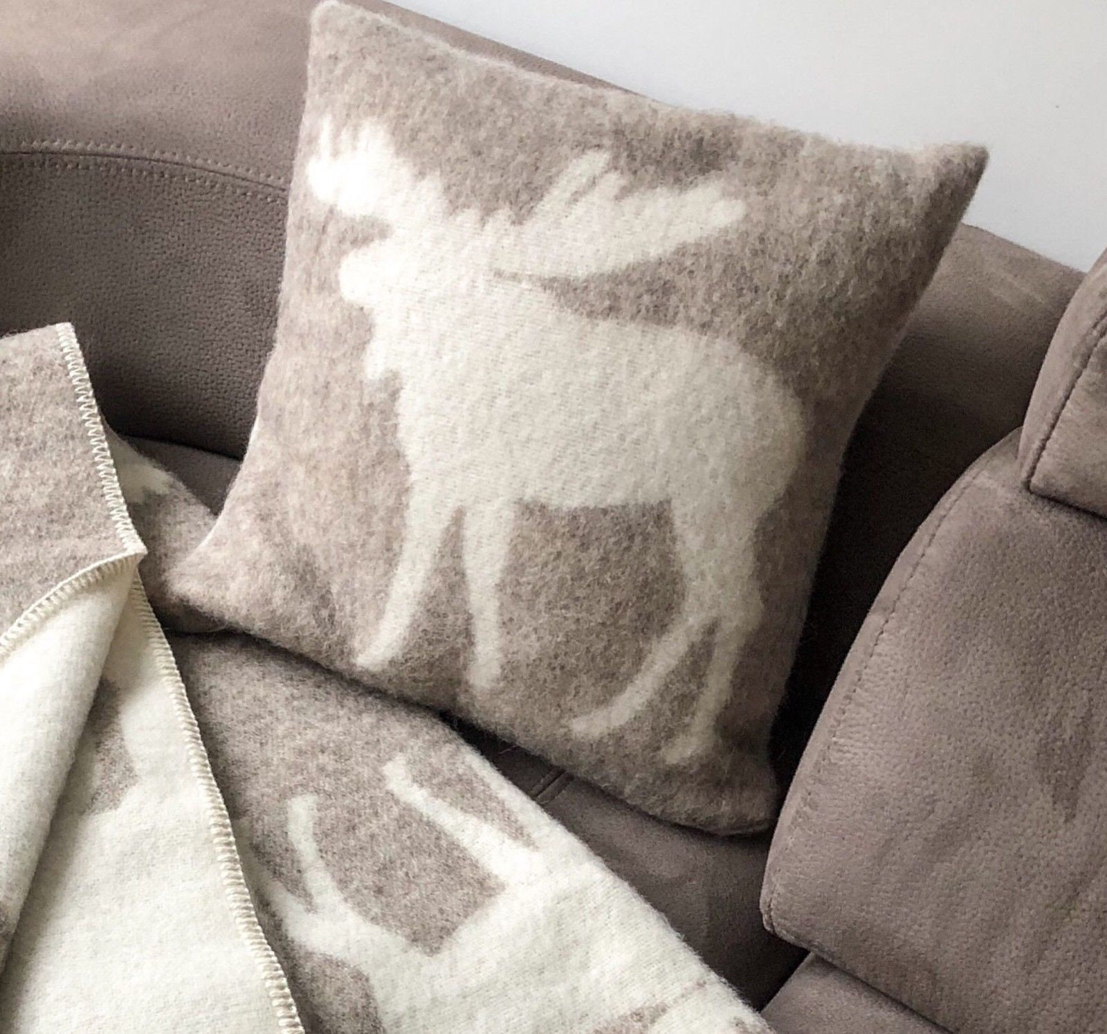 Multiple Colors 40x40 cm Pillow Cushion Natural Wool New | Etsy