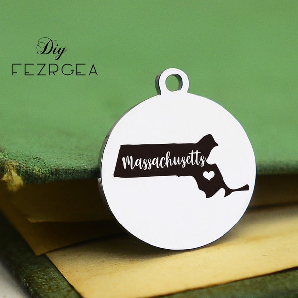 Map Charm - Etsy