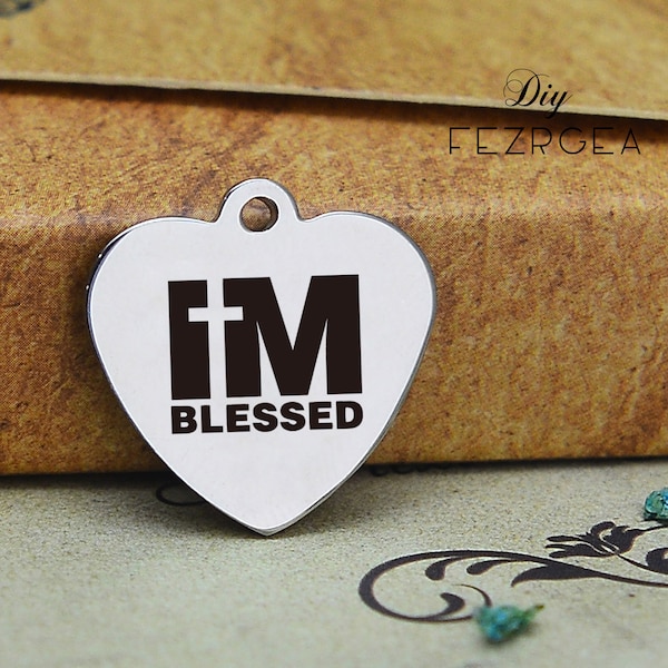 Blessed Charm - Etsy