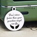 Safe Drive Stainless Steel Charm,personalized Don't Drive Faster Than ...