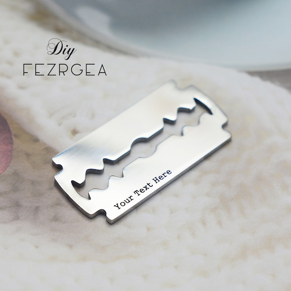 Razor Blade Necklace - Etsy